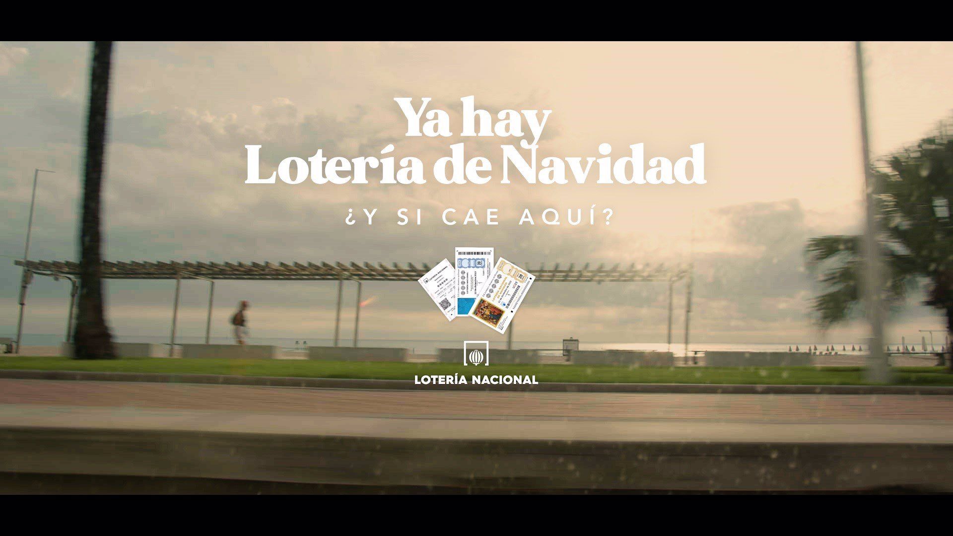 Gandia y Oliva protagonizan el anuncio de la Lotería de Navidad