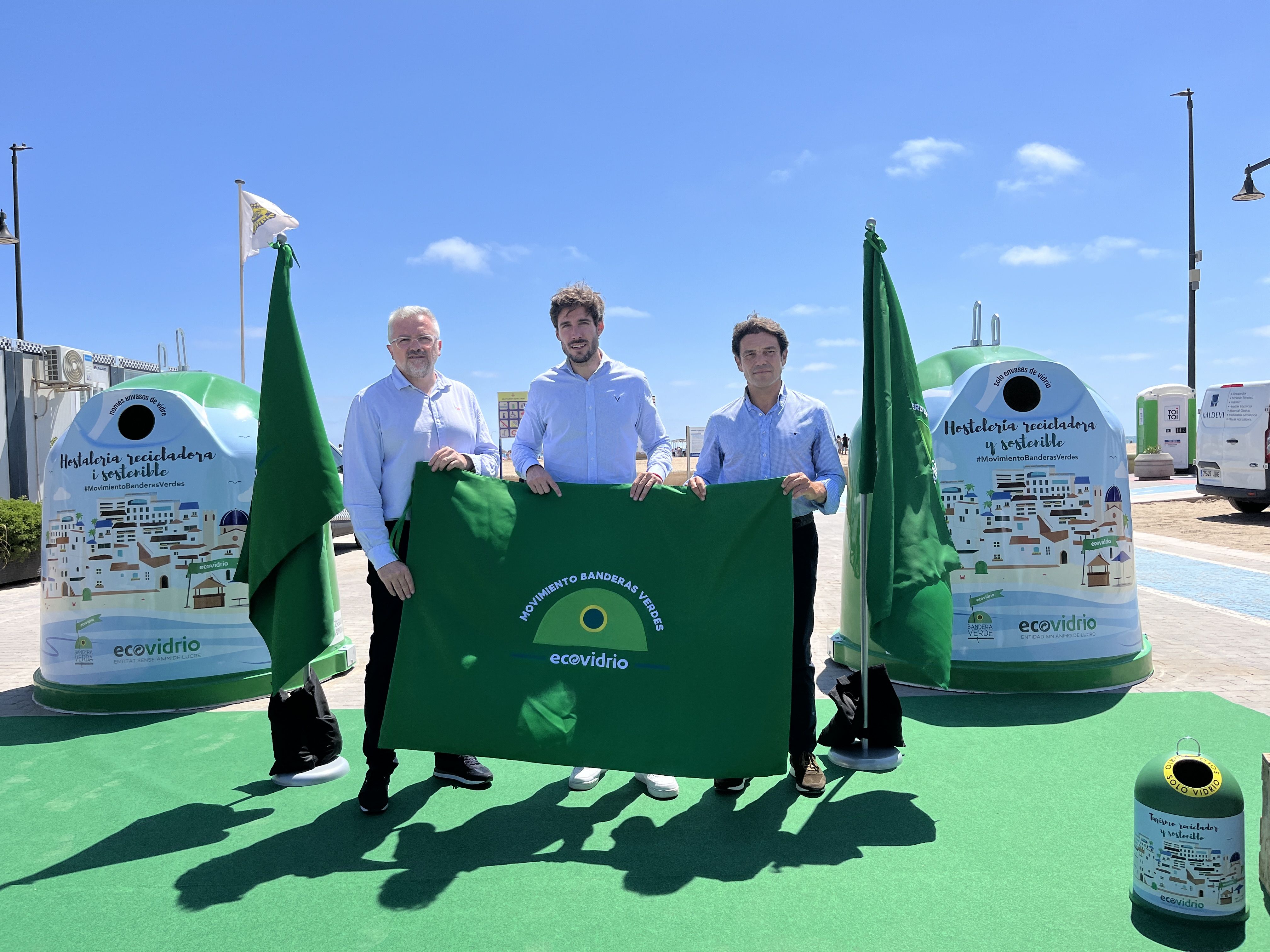 València quiere la 'Bandera Verde' de Ecovidrio este verano