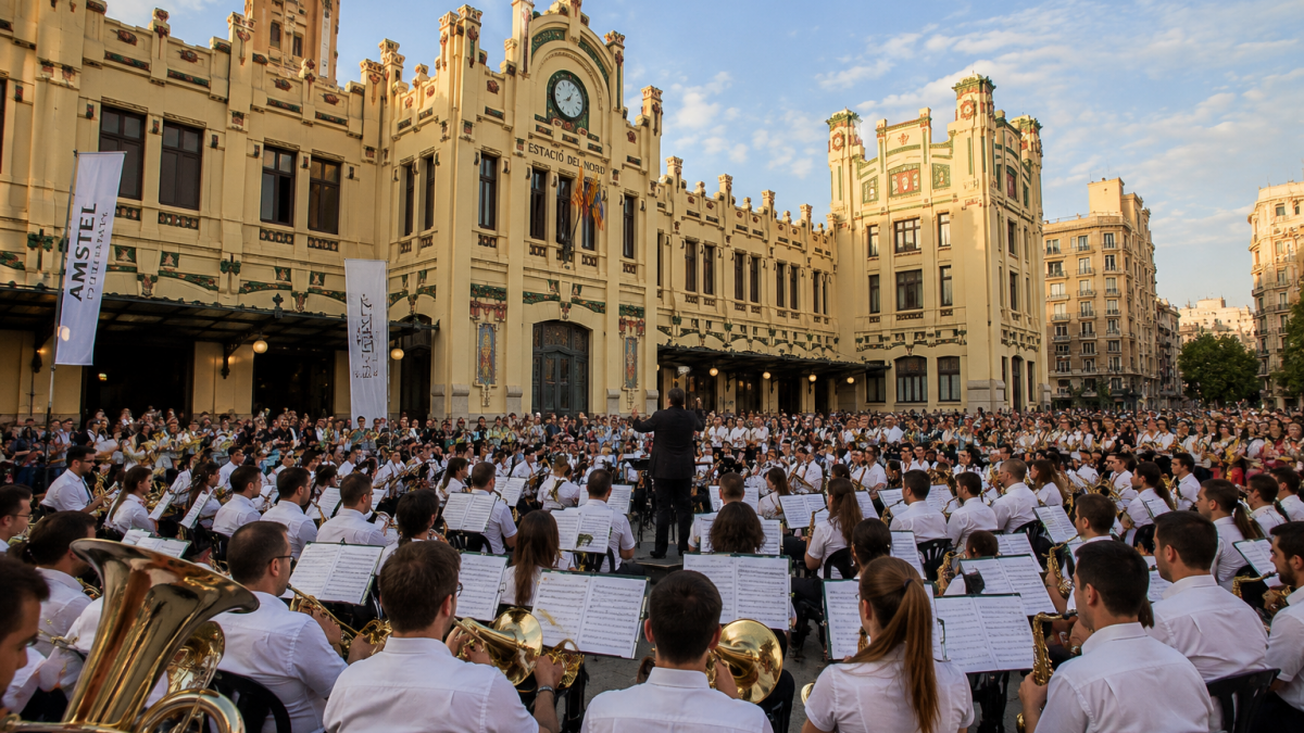 300 músics tocaran este divendres a l'Estació del Nord de València en ...